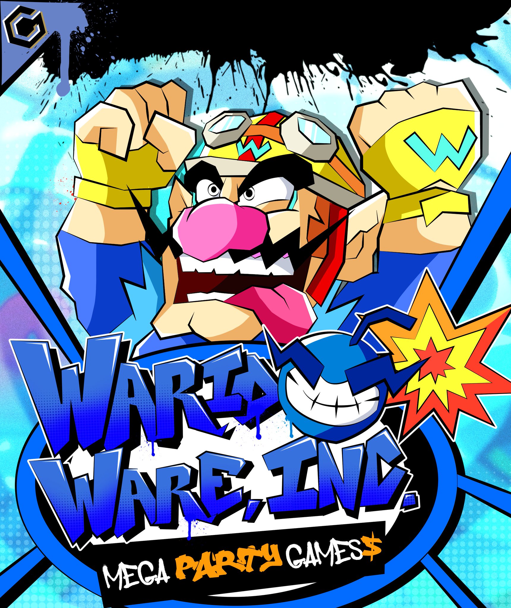 Art Artwork Party Wario Mario Party 2 (Nintendo 64) Artwork Including