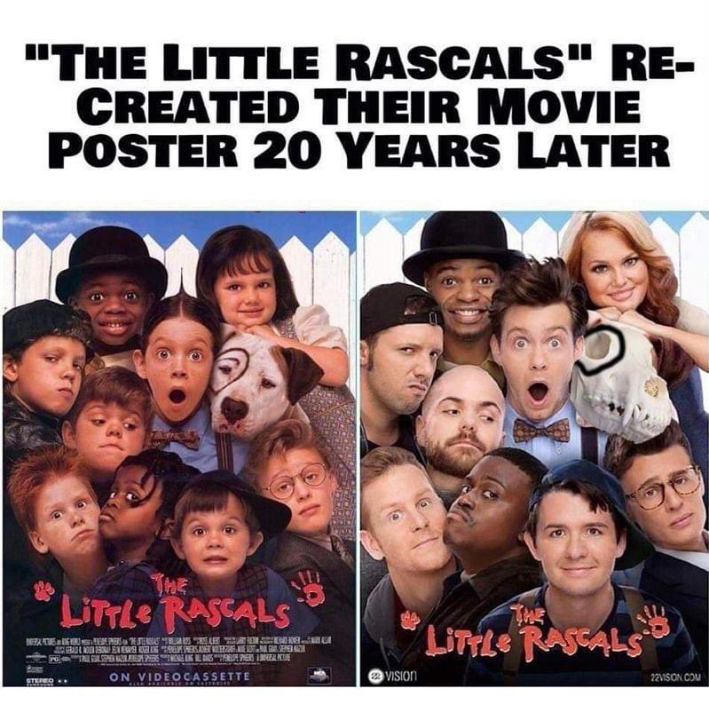 Little Rascals Now And Then 2022