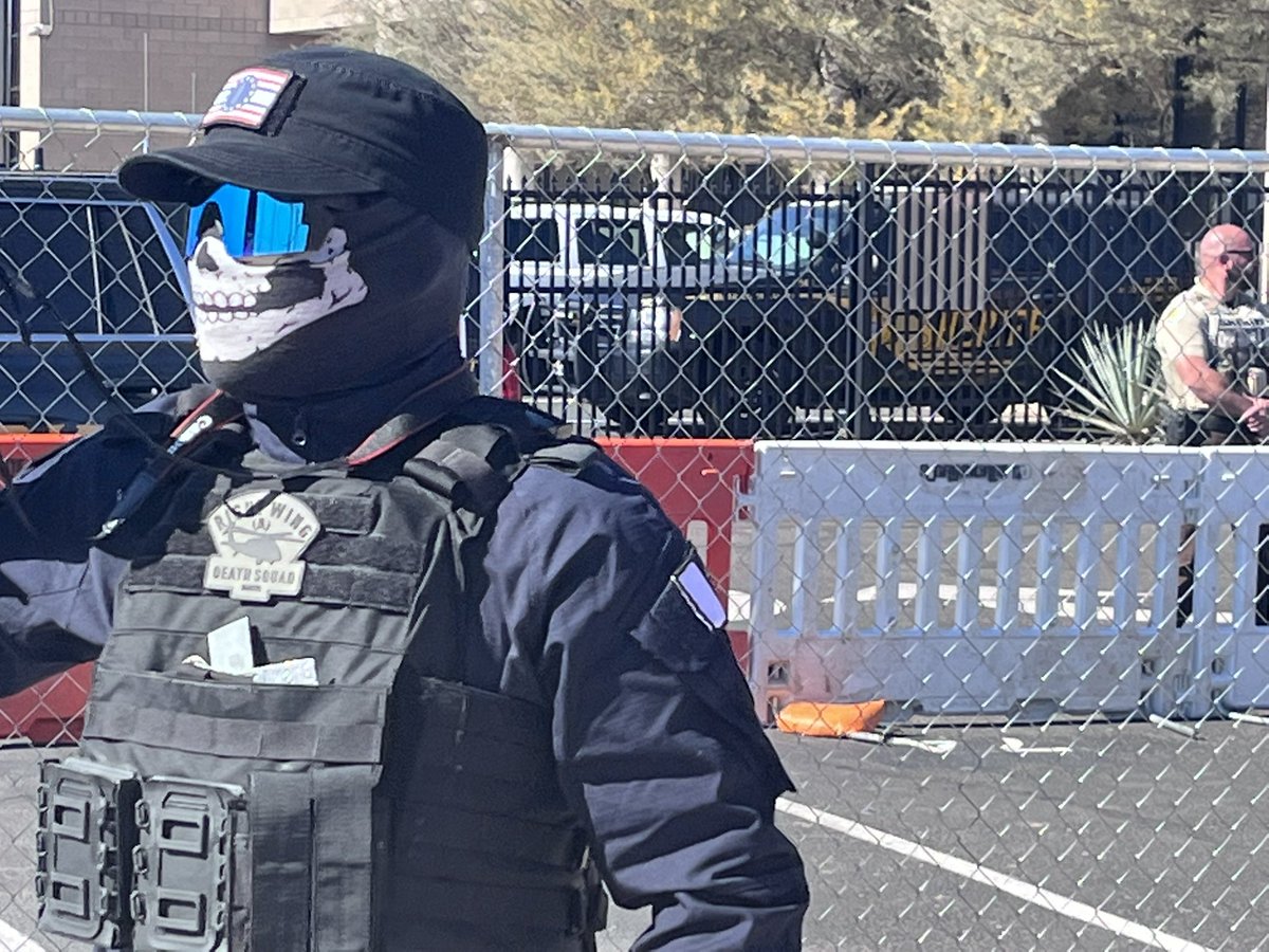 D Villella ️ on Twitter: "RT @nickmartin: The guy in the skull mask photographed today in ...