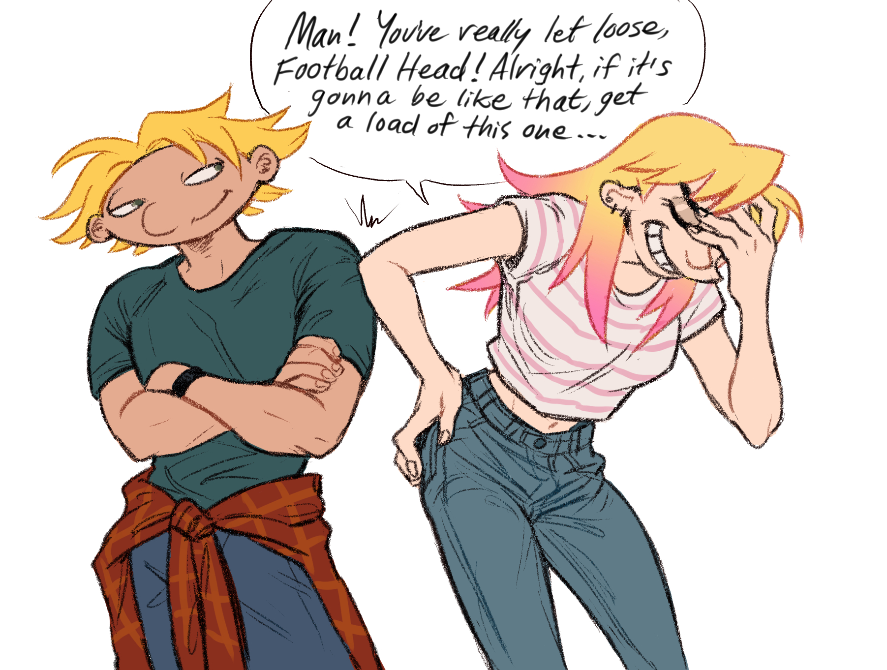 Helga And Arnold Comics