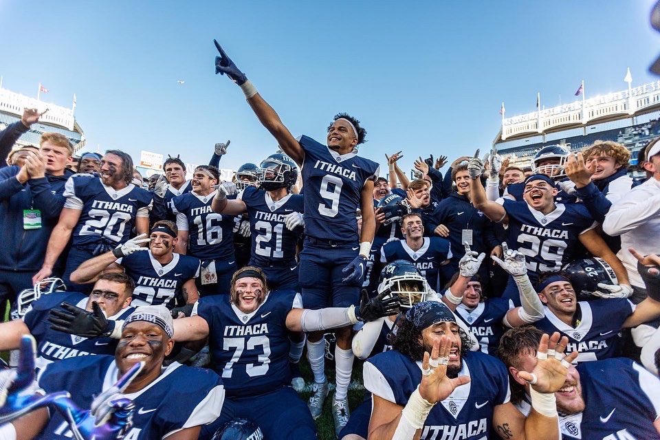 Ithaca College Football Logo