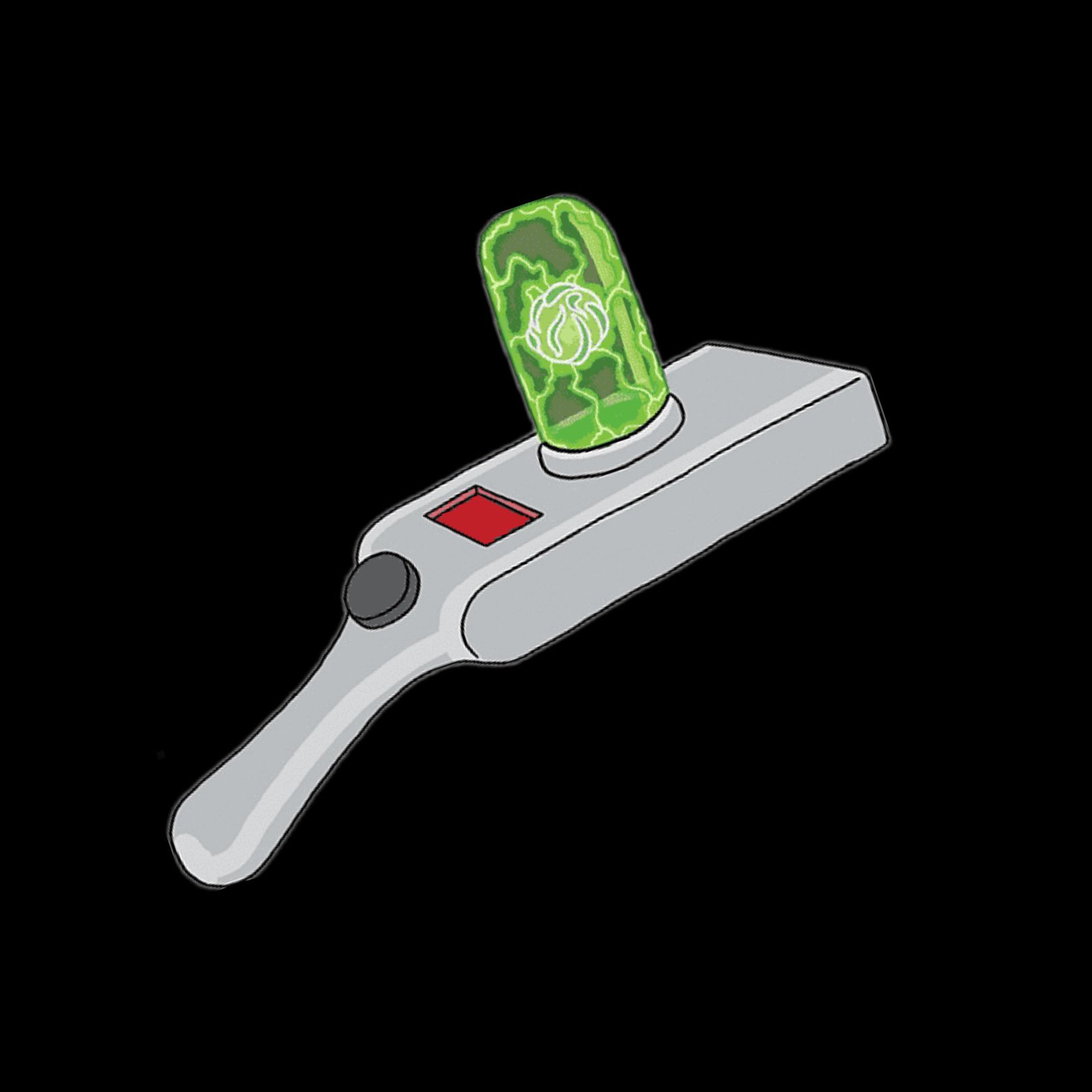 Merry Jay on Twitter: "Rick’s Portal Gun backbling & Rick And Ice Cream emoticon https://t.co ...