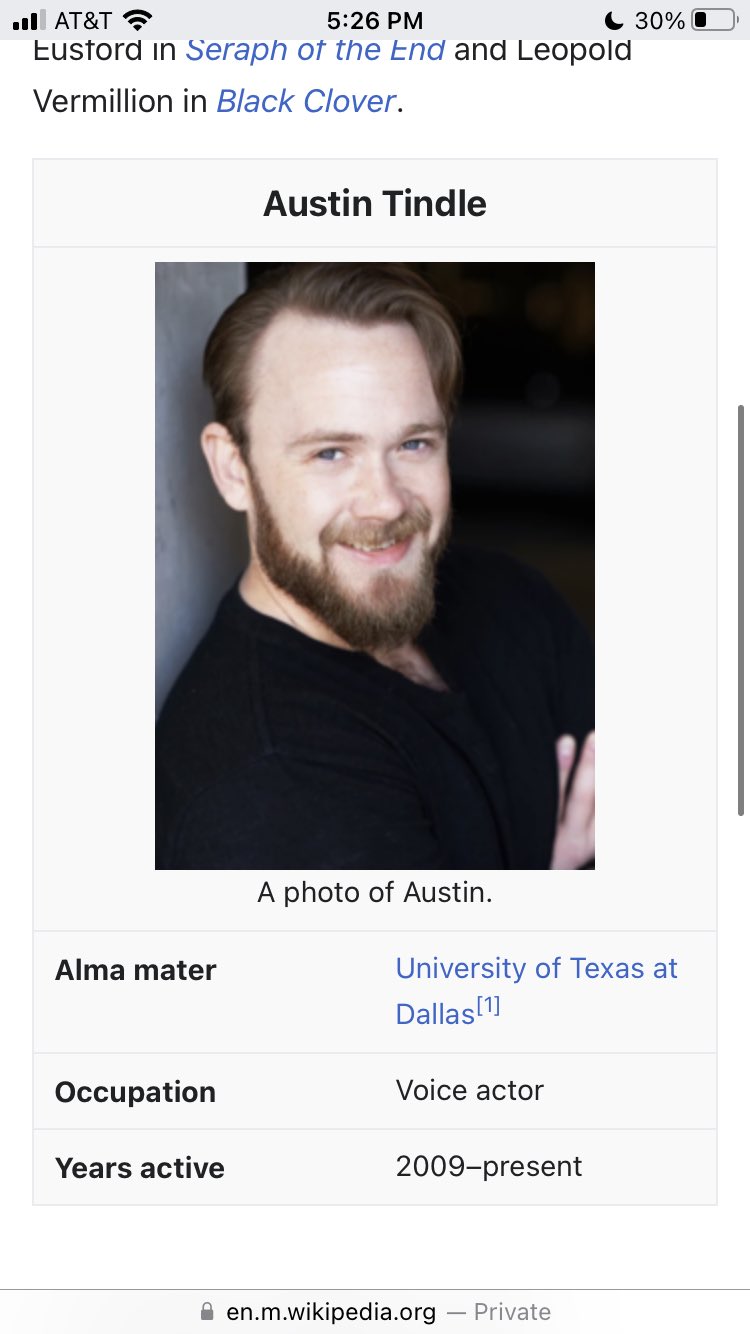 Austin Tindle on Twitter: "Can someone do me a solid and switch out the pic on my Wikipedia page ...