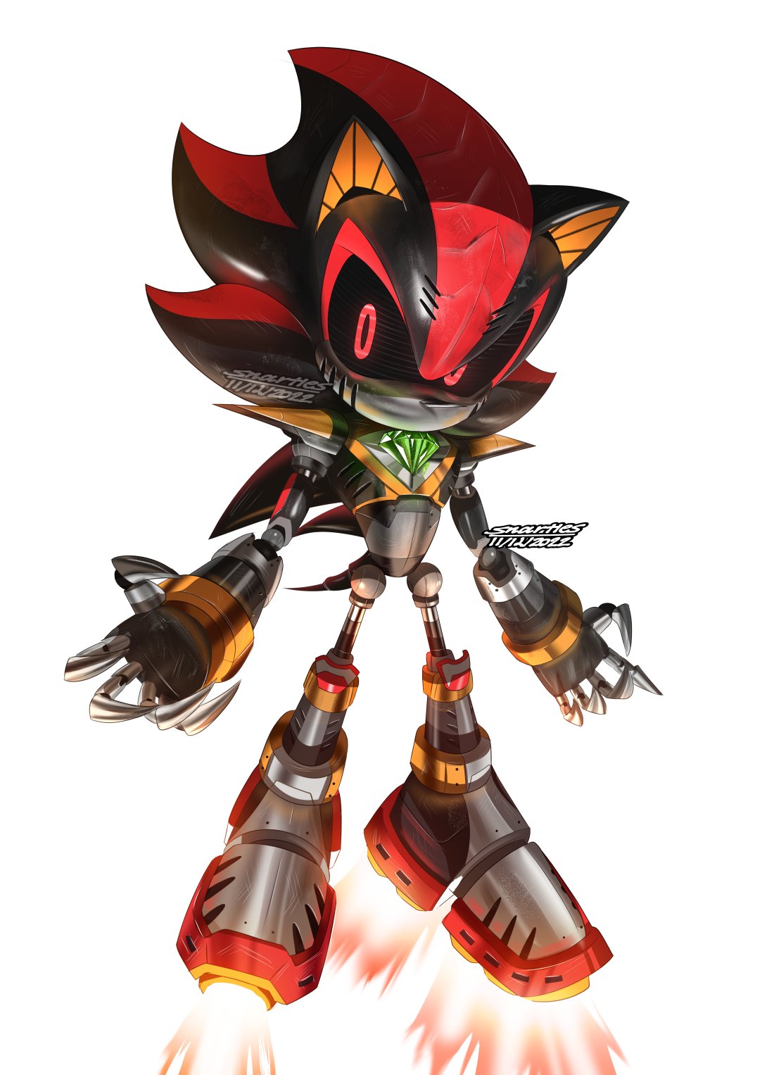 Metal Shadow The Hedgehog