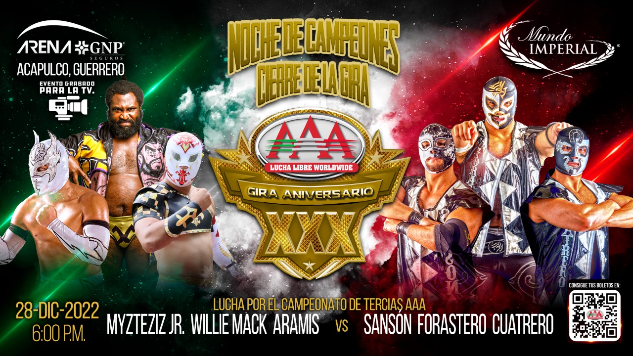 Lucha Libre AAA Worldwide on Twitter: "La #NocheDeCampeonesAAA tiene una lucha espectacular ...