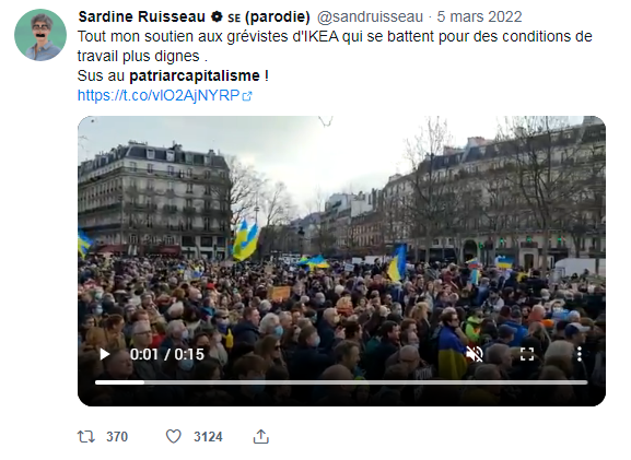 Sardine Ruisseau 🐟🧥 🇸🇪 (parodie) on Twitter: "Sandrine me plagie. C'est ...