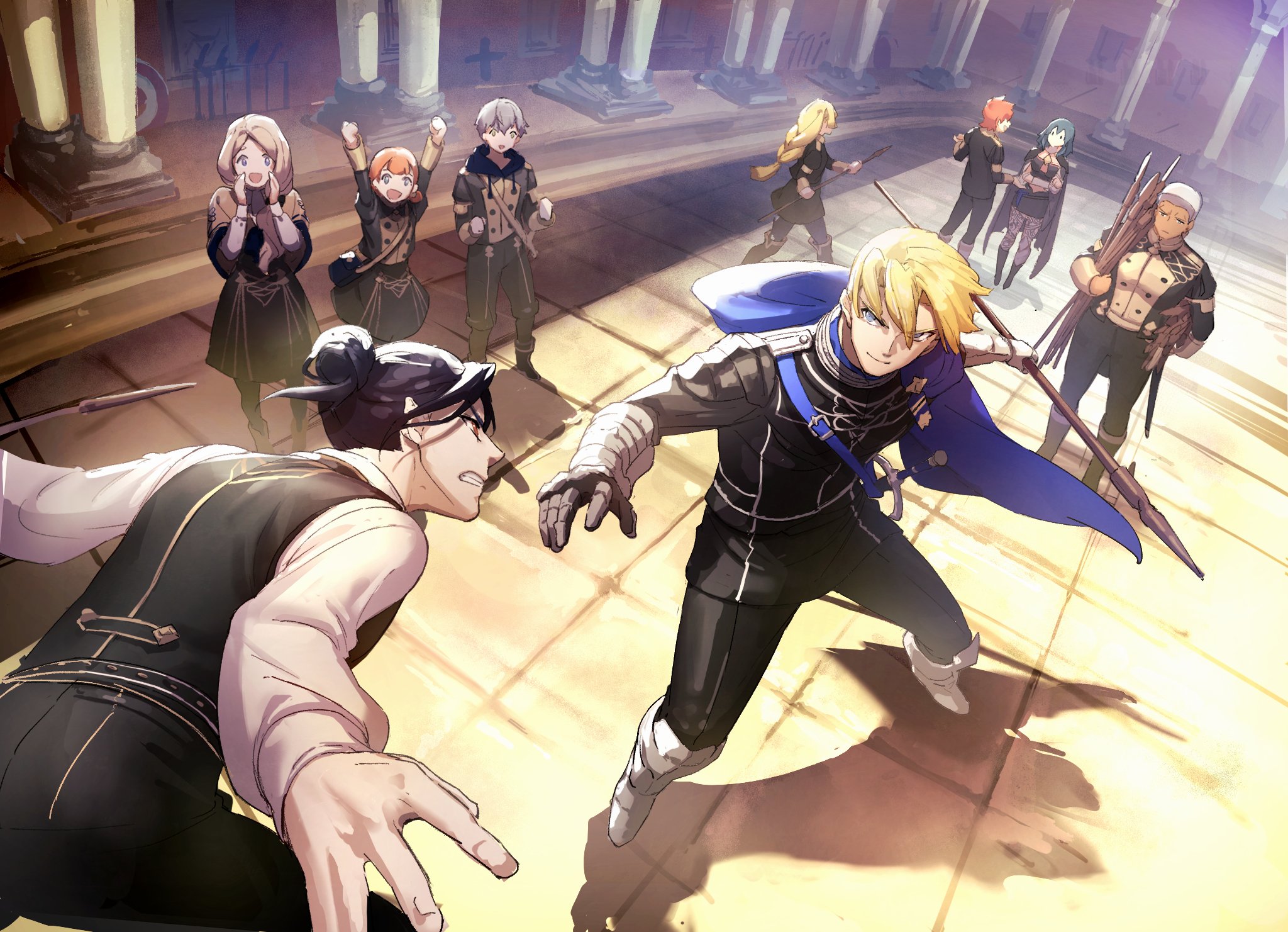 もやし on Twitter: "FE3H log 青学級 https://t.co/S8YIC4PcCb" / Twitter