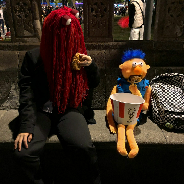 Dont Hug Me Im Scared Harry Cosplay