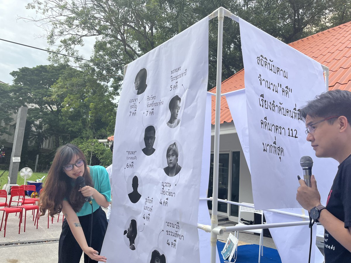 iLawClub on Twitter: "RT @iLawFX: Recap #2ปี112 โดยทีม iLaw เรียงตามจำนวนคดี คนที่มีมาตรา 112 ...