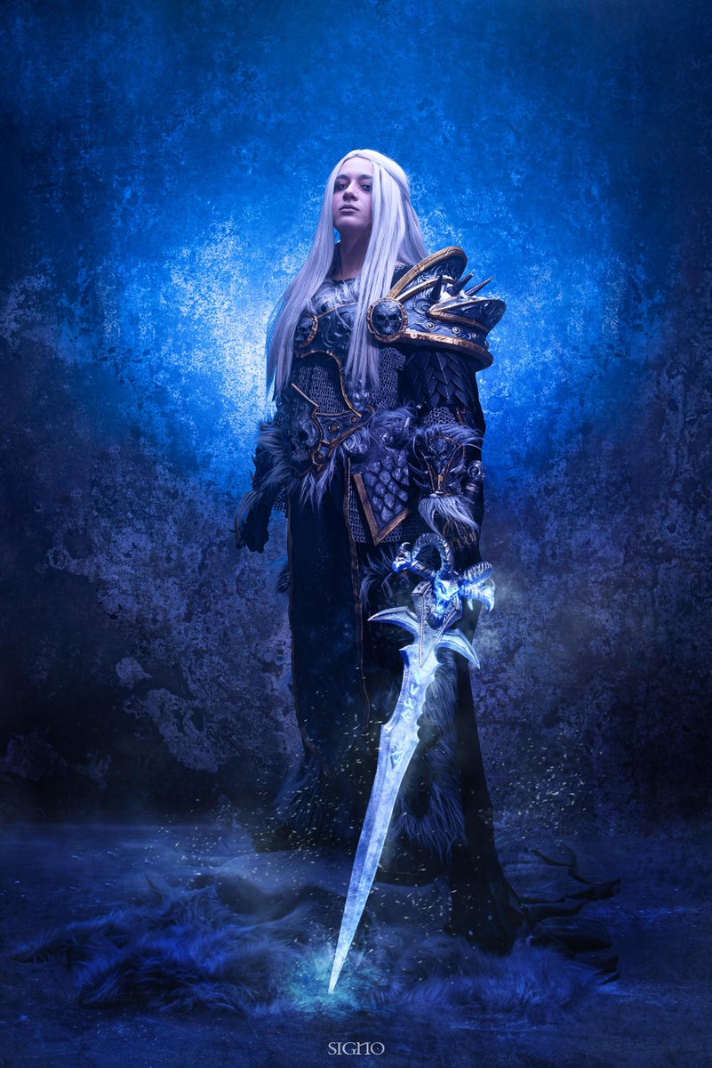 Cosplay heaven on Twitter: "Arthas from Warcraft | by ice_fire.cosplay [by Fire__girl] # ...
