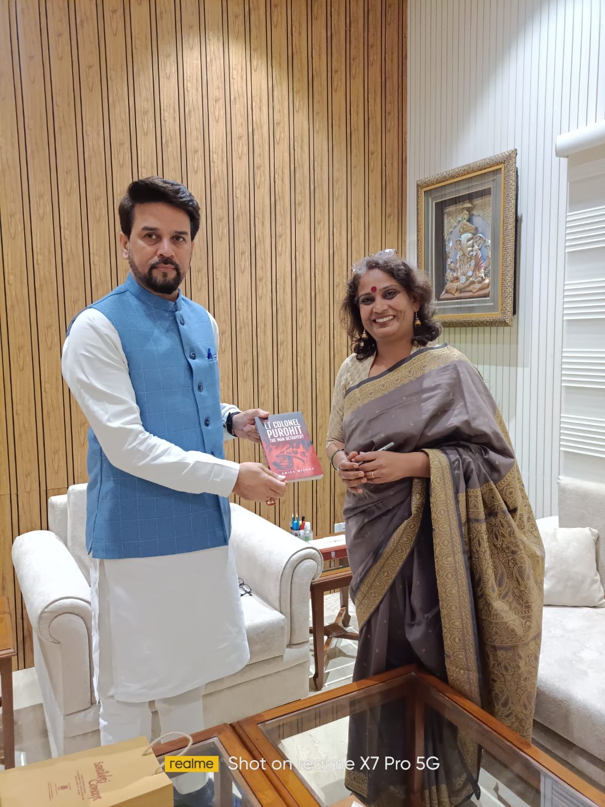 smita mishra 🇮🇳 on Twitter: "Encouraged to present my book #LtColonelPurohit : The Man Betrayed ...