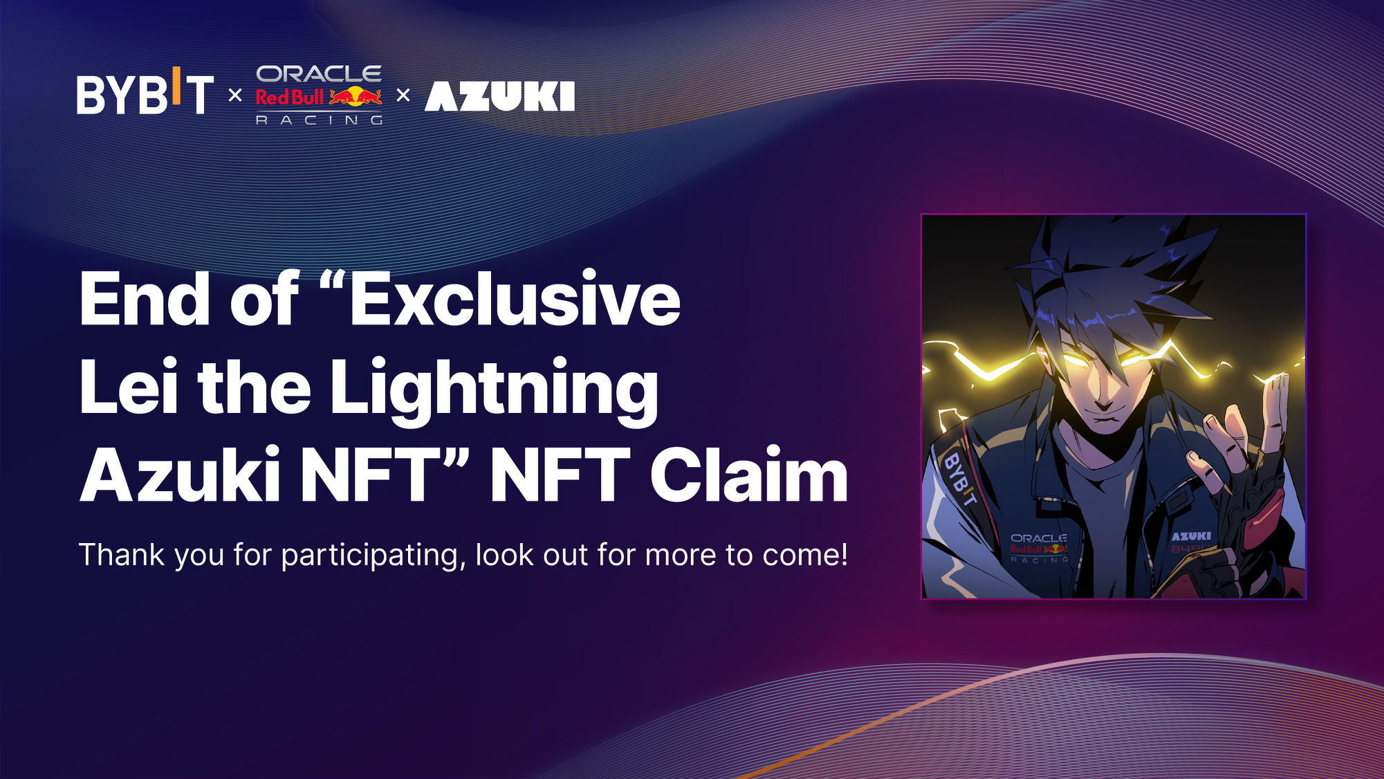 Bybit on Twitter: "🏎 Oooh! That was quick! ⚡7700 #NFTs were claimed by ...