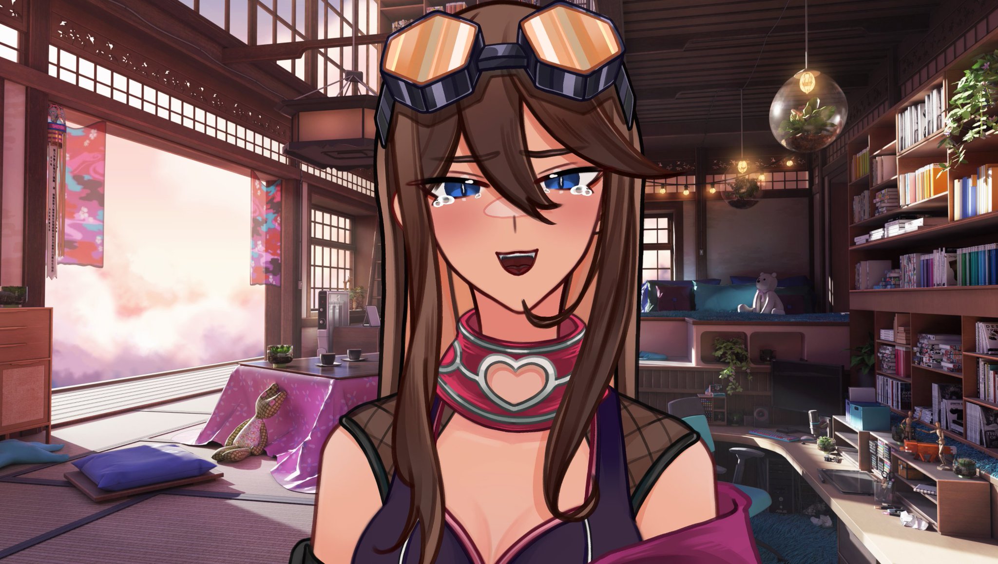 Mel 🥽 🌐🔪 Vtuber on Twitter: "Debut day is done!! Feeling emotional but in a good way 🥹 I started ...