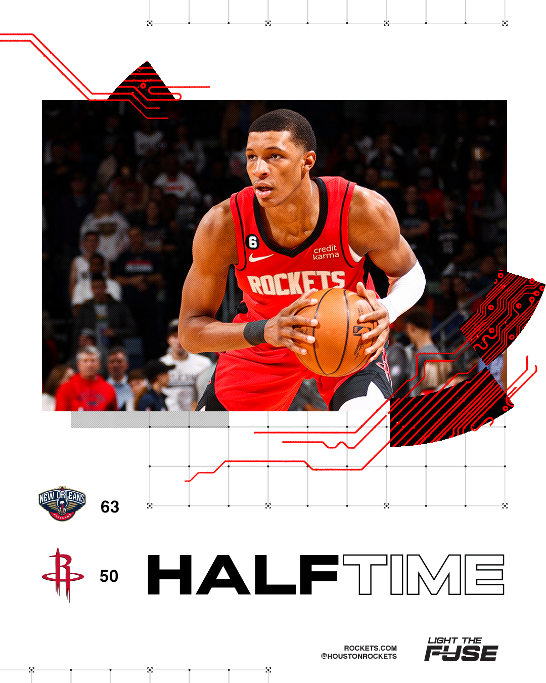 Houston Rockets on Twitter: "Halftime. https://t.co/DqbAvKxWzN" / Twitter