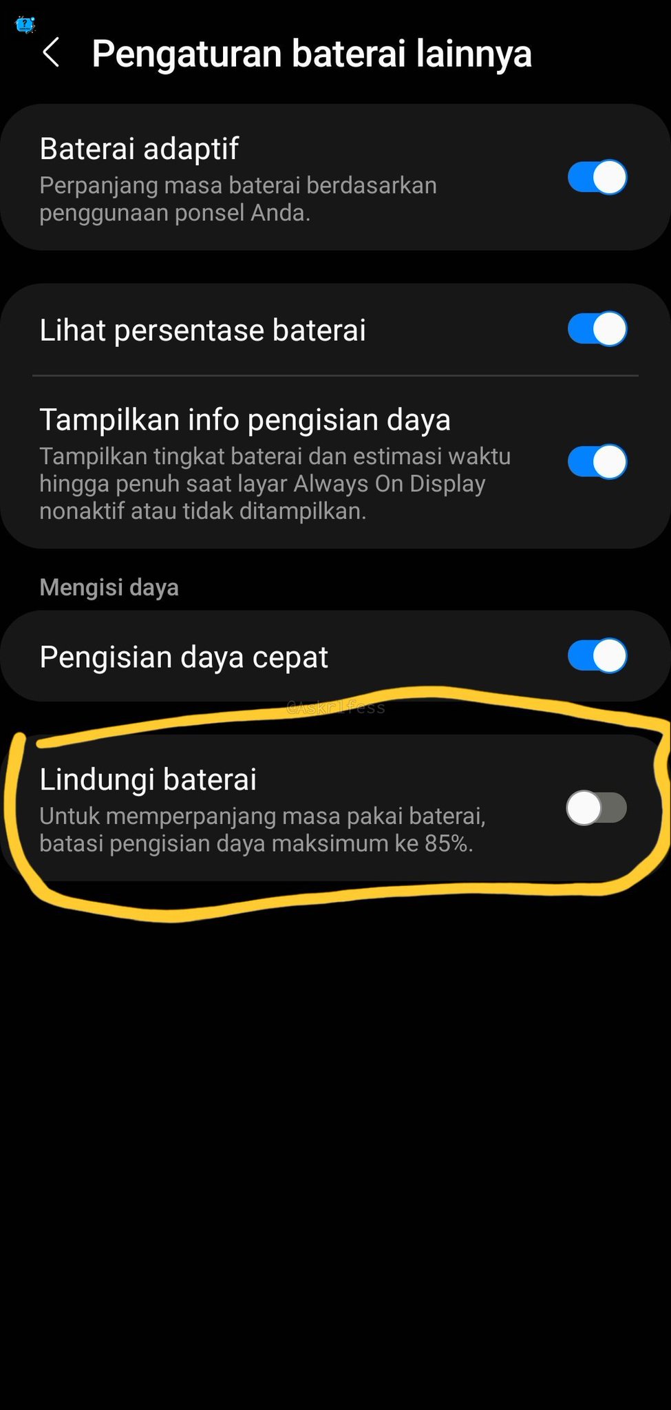 Askrlfess on Twitter: "Yg sender lingkarin ini maksudnya gimana ya? Sender pake hp samsung ...