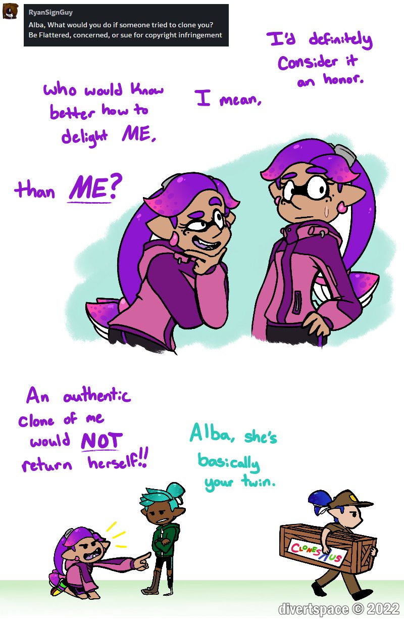 divertspace - Team Sweet on Twitter: "Ask The Burst Brigade #3 - RyanSignGuy on DeviantArt. Alba ...