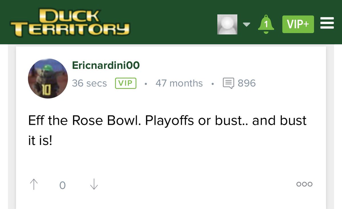 Message Board Geniuses on Twitter: "Tough night for #Oregon fans. #MeltdownAlert"