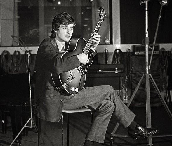 Classic Rock In Pics on Twitter: "Jimmy Page as a studio musician at a London recording studio ...