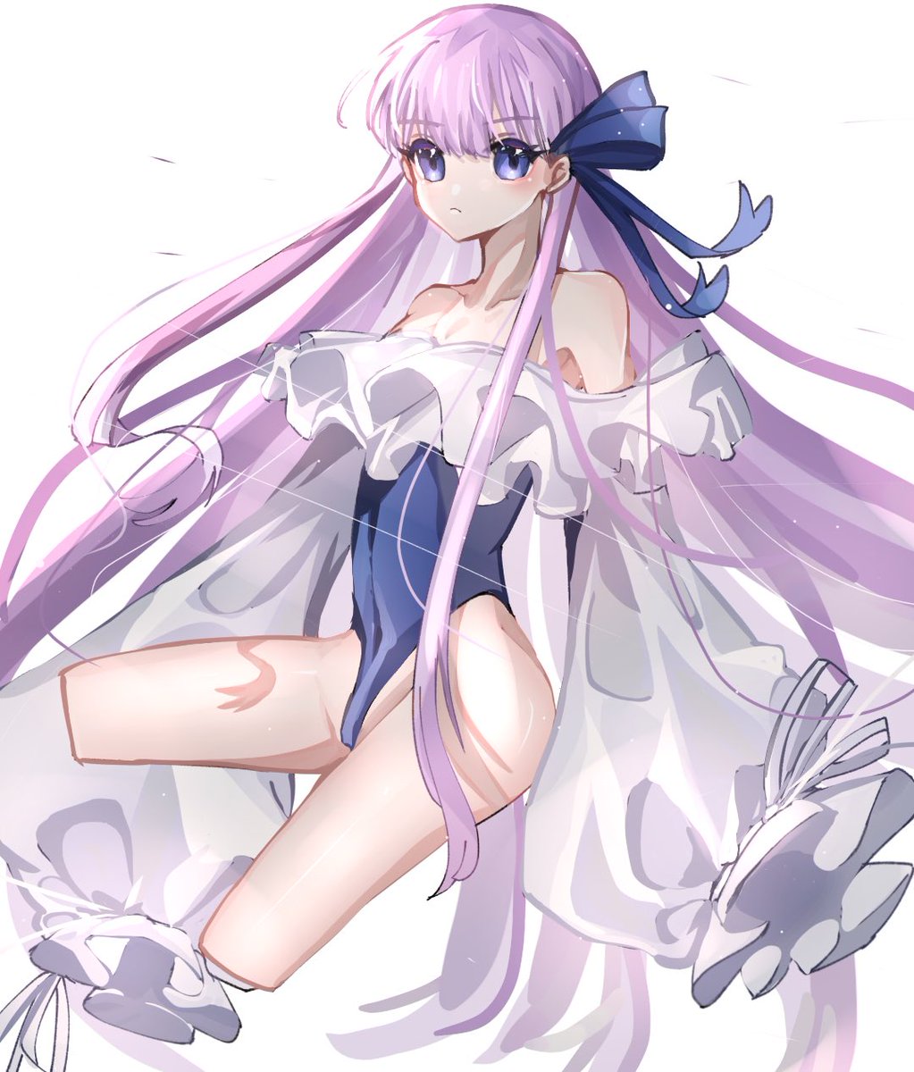 メルトリリス(Fate) ,謎のアルターエゴ・Λ ,null 「#FGO 水着メルトリリス 」|やこのイラスト