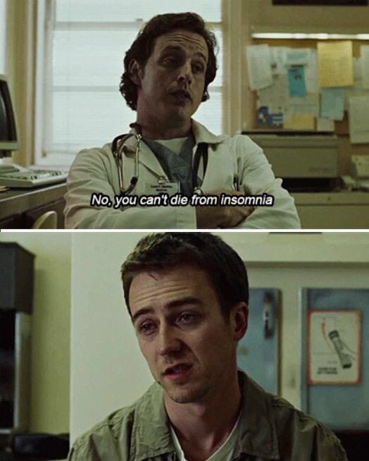 Insomnia Quote Fight Club