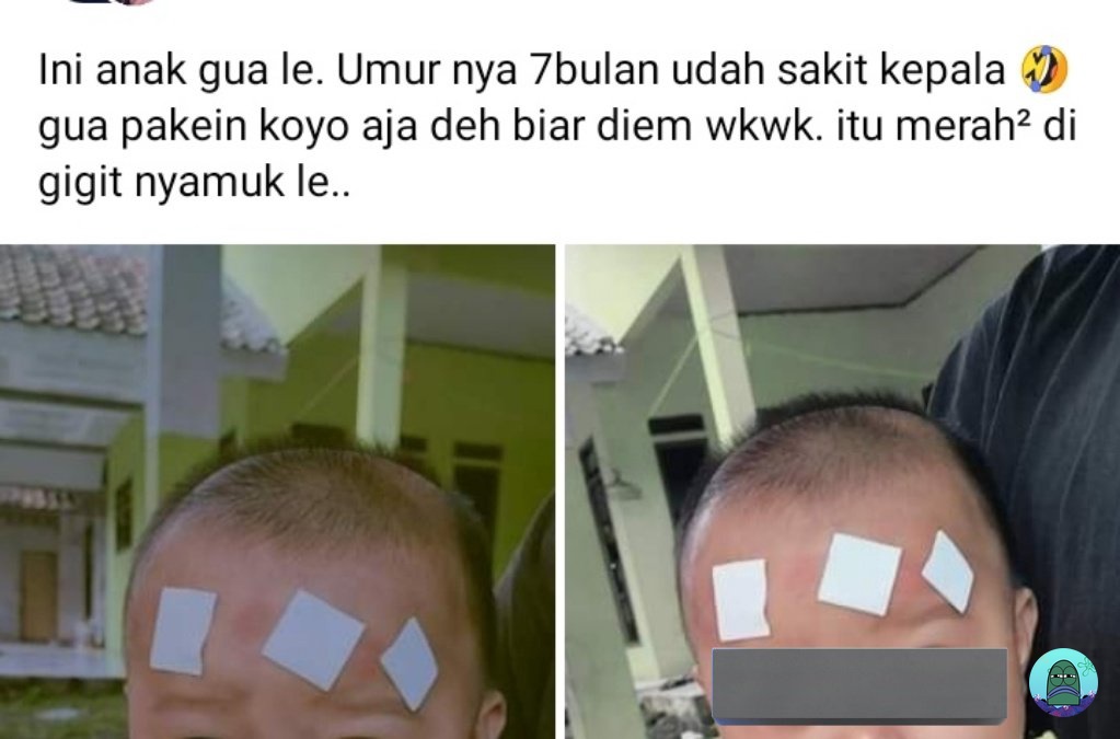 Tanyarl on Twitter: "💚 kasian bayinya, mana ini orang bangga banget ...