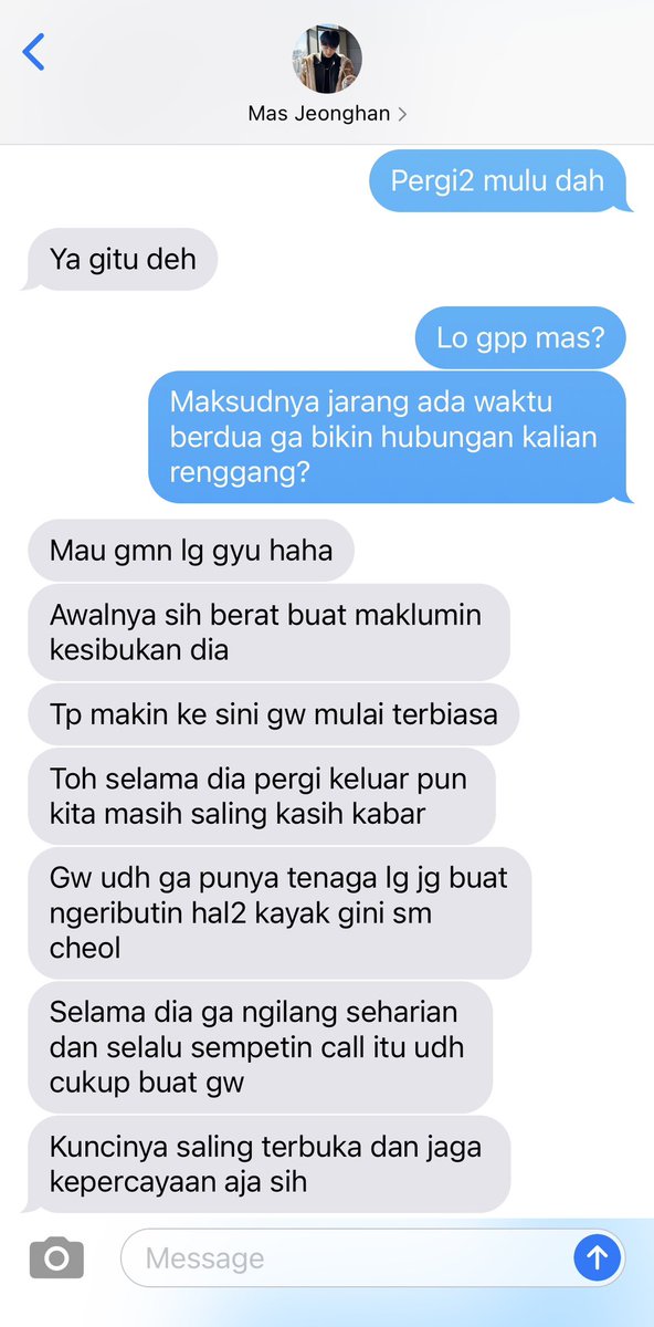 lind — on Twitter: "Cuma mas han yg bisa maklum sama kesibukan mas pacar. Kalo saya? Meraung ...