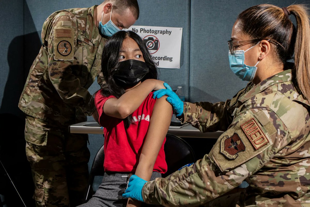 Jon Rappoport $965m + $473m on Twitter: ""Vanessa Anonuevo, 12, received a dose of the Pfizer ...