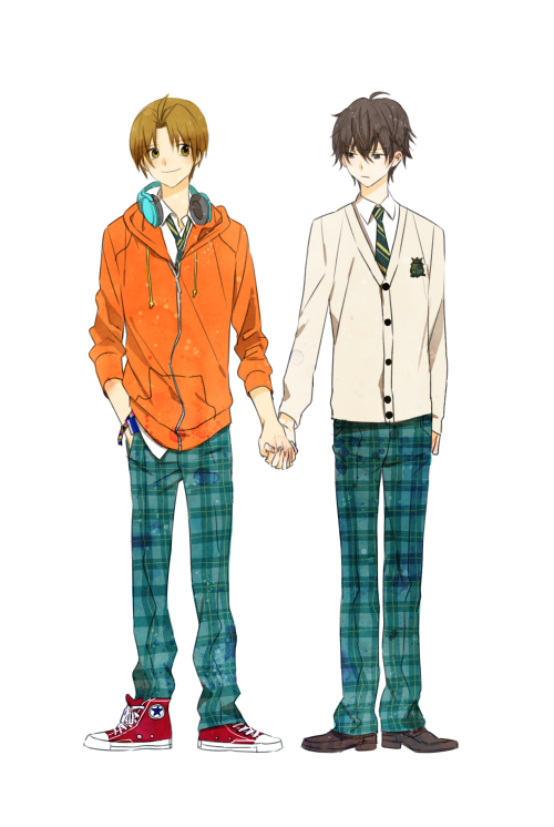 創作BL「白鳥と青蓮 #創作BL 」meroricoの漫画