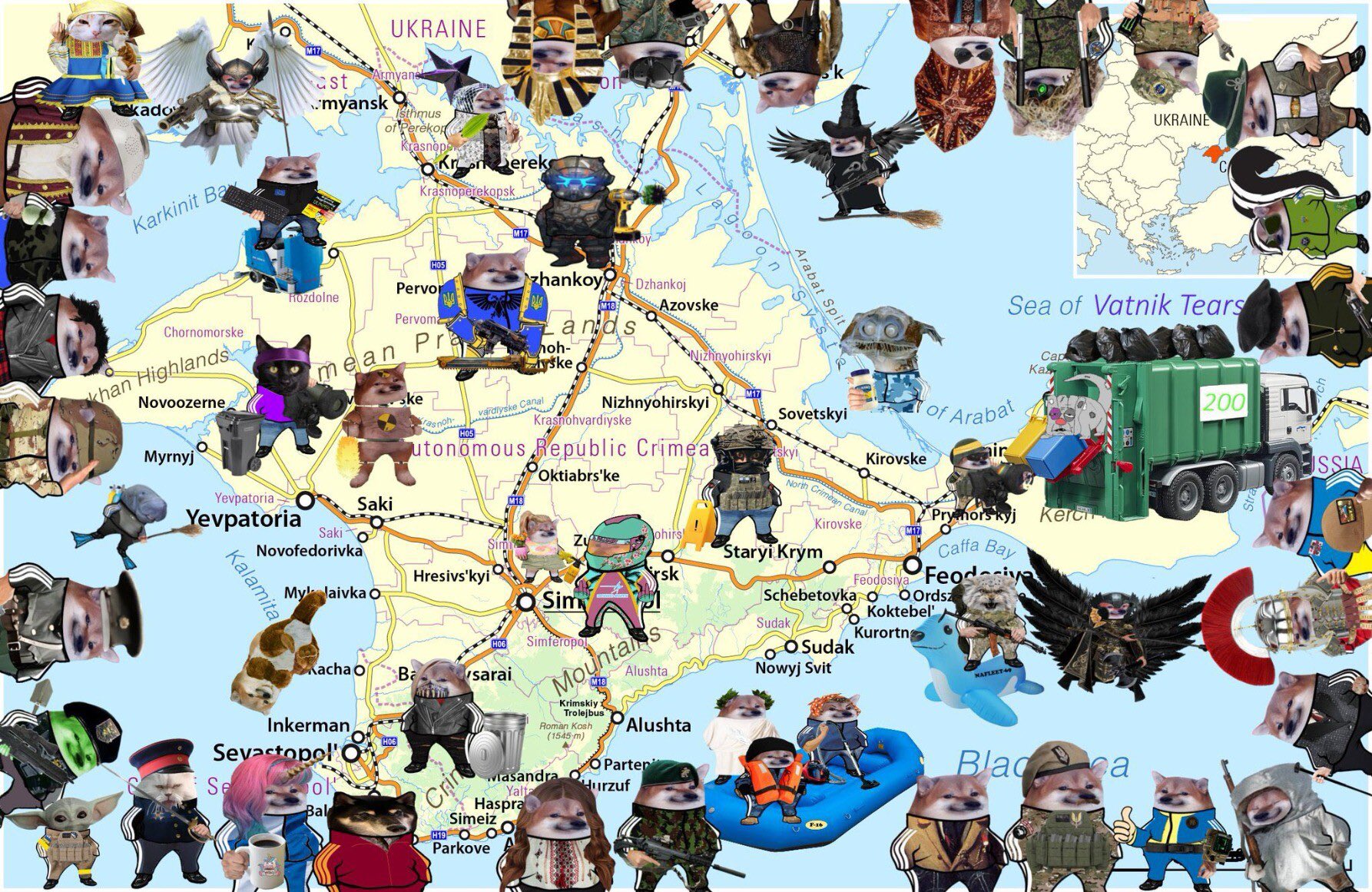 Decodïngtrolls Mastodon World On Twitter Ukraines Occupied Crimea