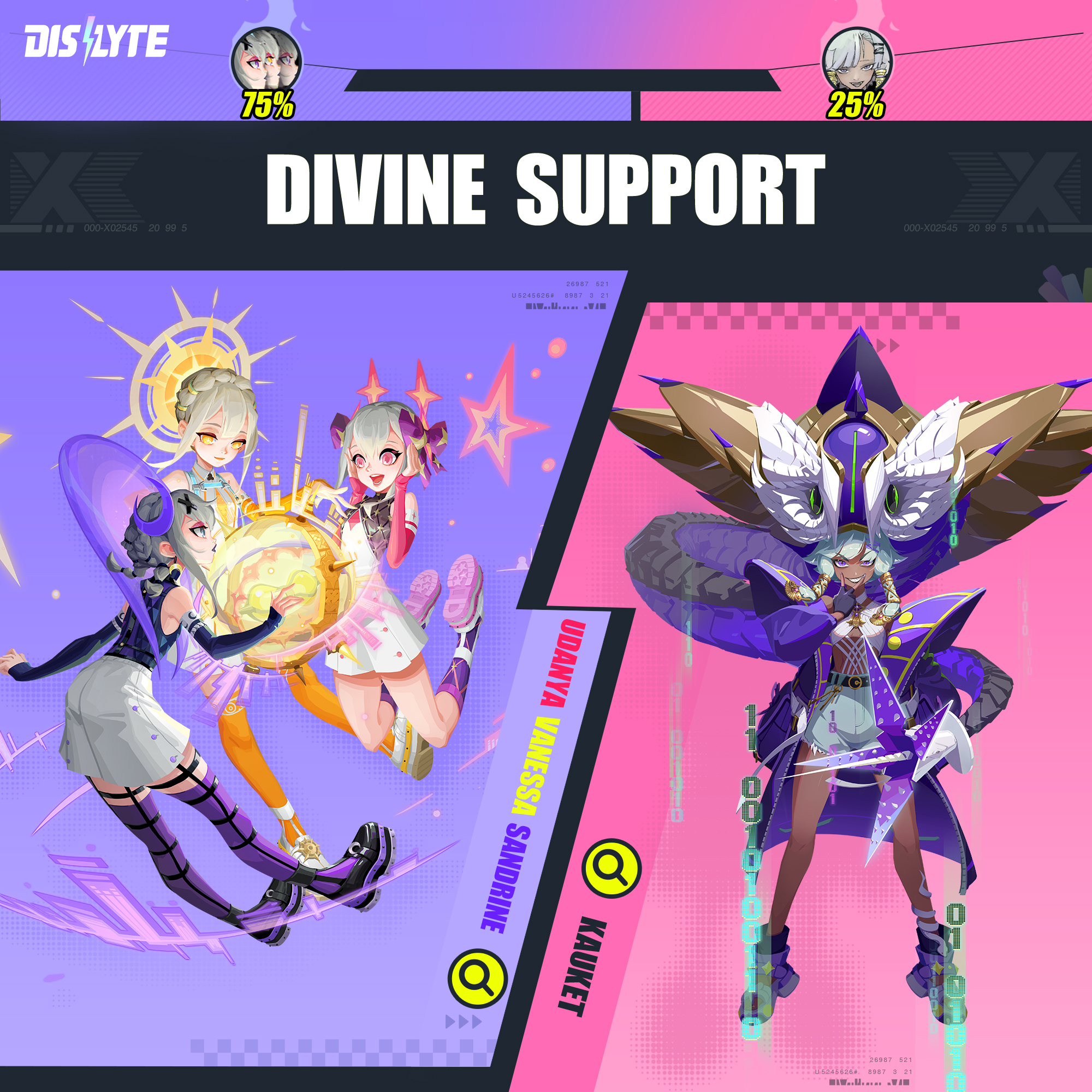 Dislyte on Twitter: "Divine Support Duration: 2022-11-15 (post-update) - 2022-11-26 00:00 (UTC+0 ...