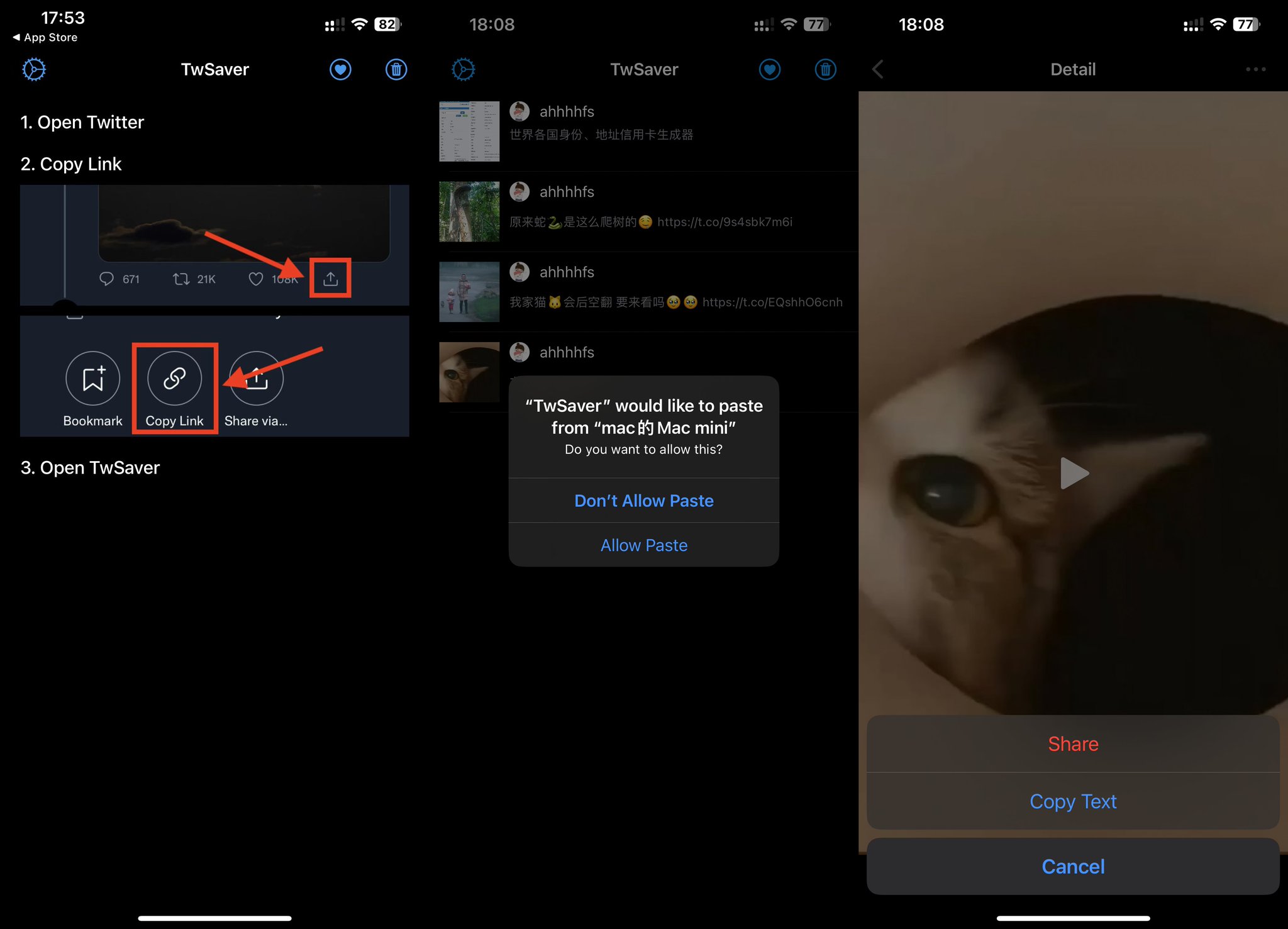 ahhhhfs on Twitter: "Twitter推特视频下载解析工具-TwSaver 👉https://t.co/SYUKFtzufs https://t.co/InEWaKTsi4 ...