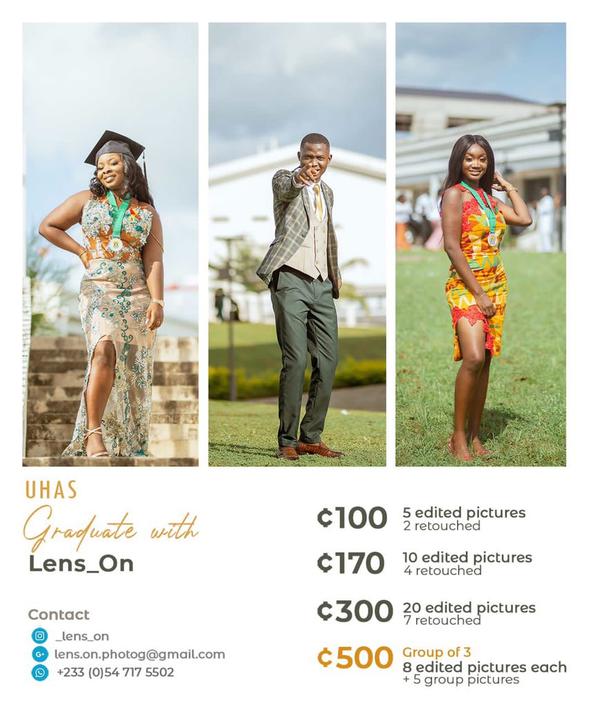 XX🌸 on Twitter: "Please if you’ll be graduating from UHAS this year and you’ll be needing a ...