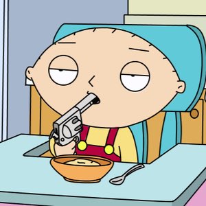 Stewie Gun In Mouth