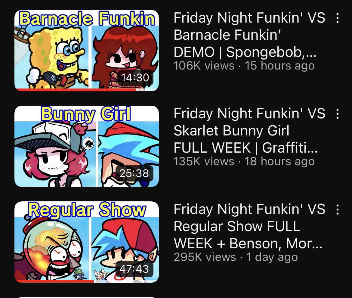 FNF: Barnacle Funkin (DEMO OUT) on Twitter: "Three Peak Mods https://t.co/F0tPFMy5gM" / Twitter