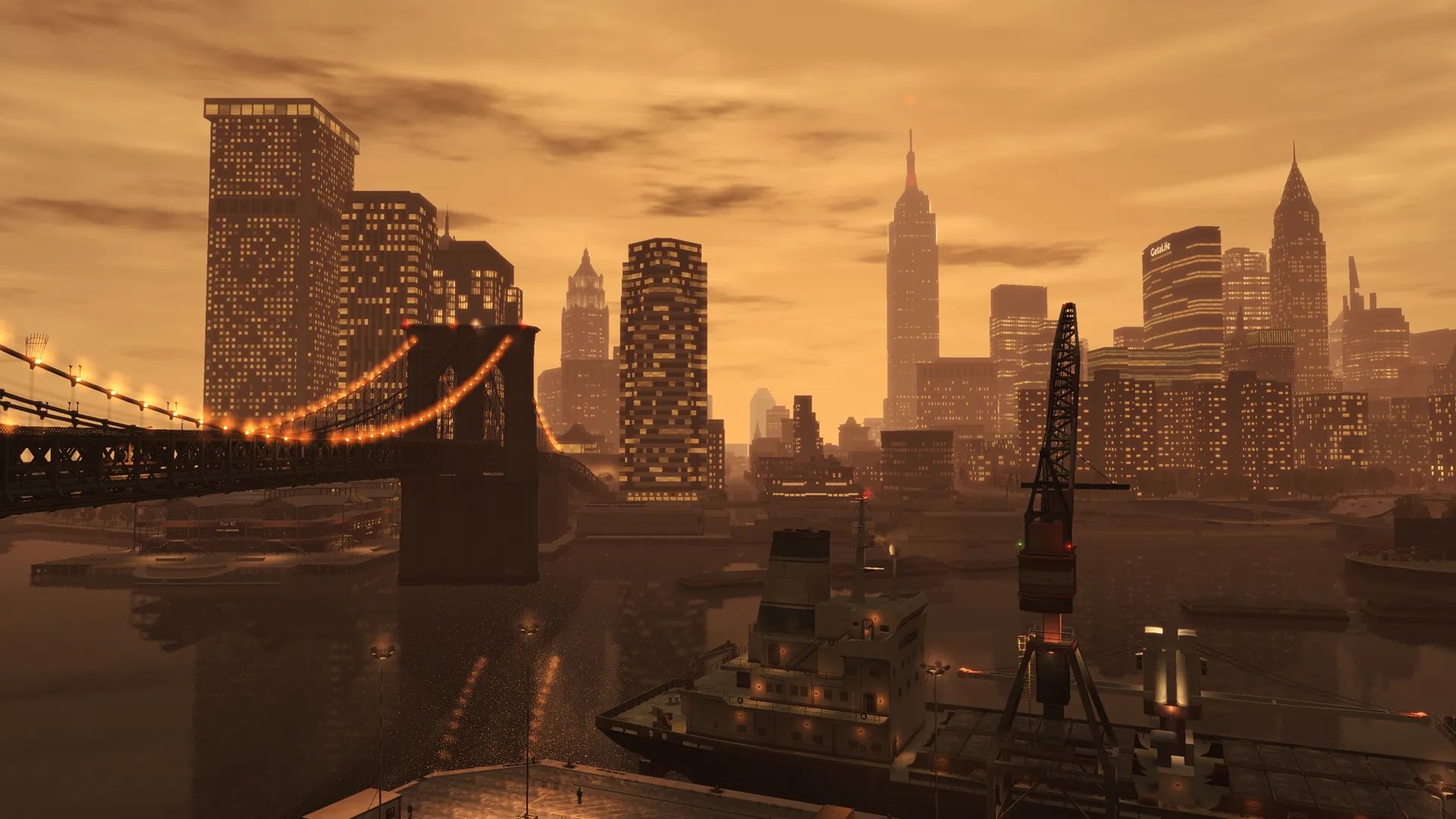 Liberty City Skyline