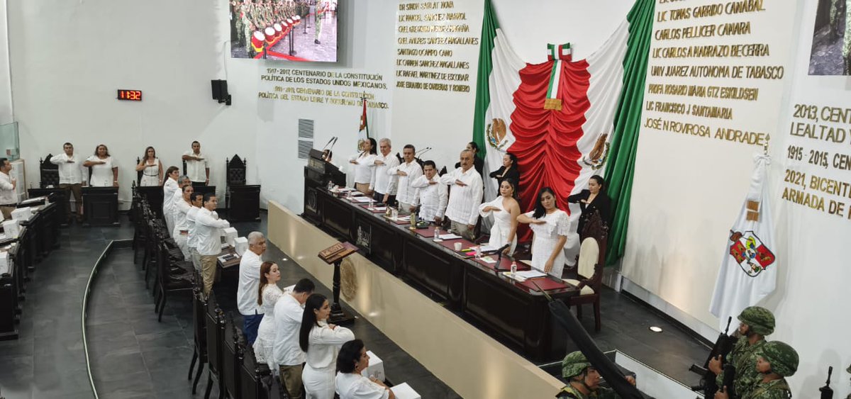 Tabasco Hoy On Twitter Almomento馃敶 Da Inicio La Sesi贸n Solemne En El