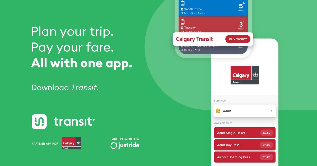 Calgary Transit on Twitter: "#CTRiders! We’ve added new features to our Transit App! Now you'll ...