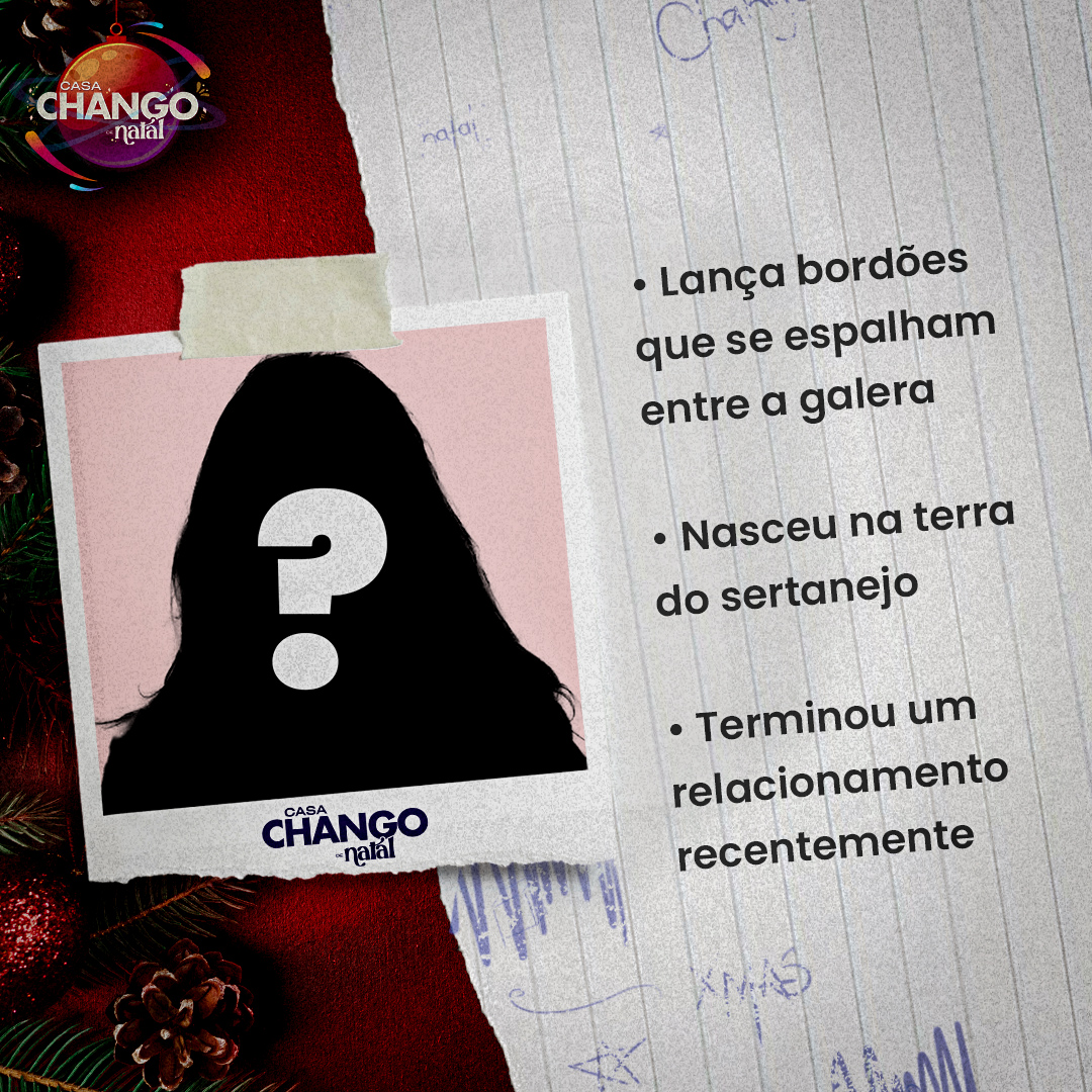 Chango 🎄 on Twitter: "E vamos de mais uma charada da próxima pessoa secreta da Casa Chango de ...