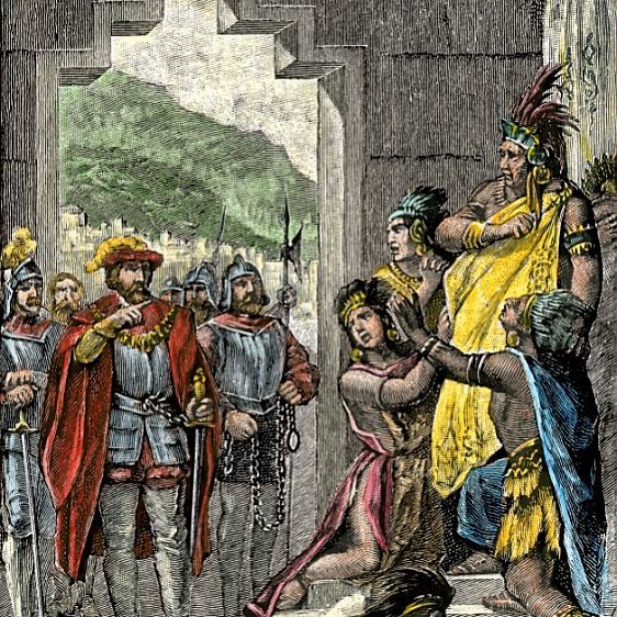 Atahualpa And Pizarro