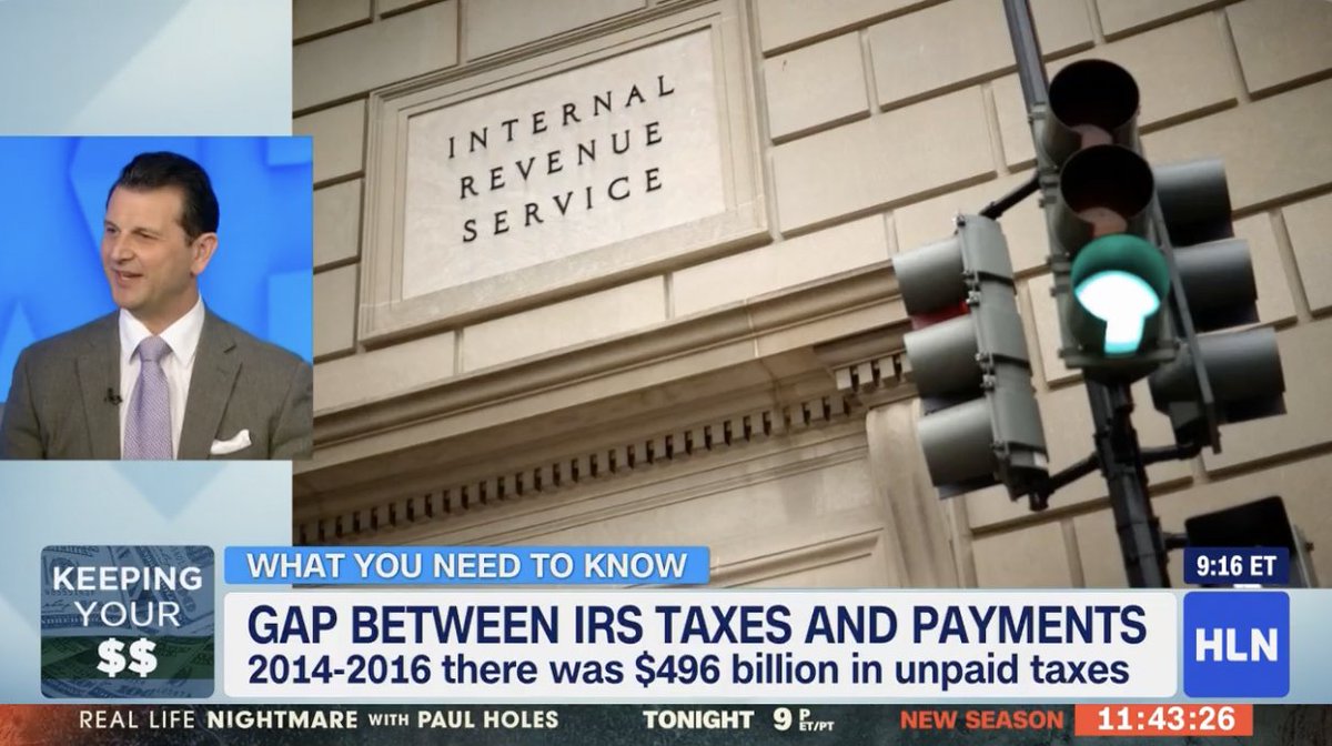 The IRS says from 2014 to 2016, the gap between what was owed and what ...