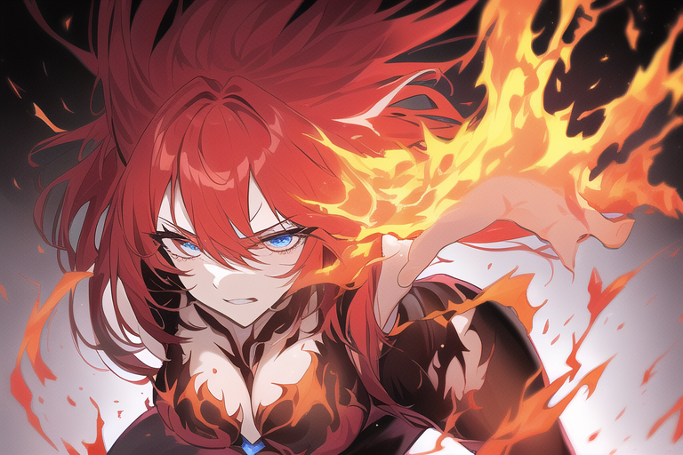 mozu@NovelAIを攻略したい on Twitter: "#NovelAIファンタジー部 #NovelAI 炎の精霊 https://t.co/QhCLeXVcAN" / Twitter