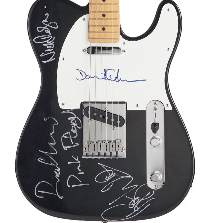 Sold for $21,875. A 2000 Fender Telecaster electric guitar signed by ...