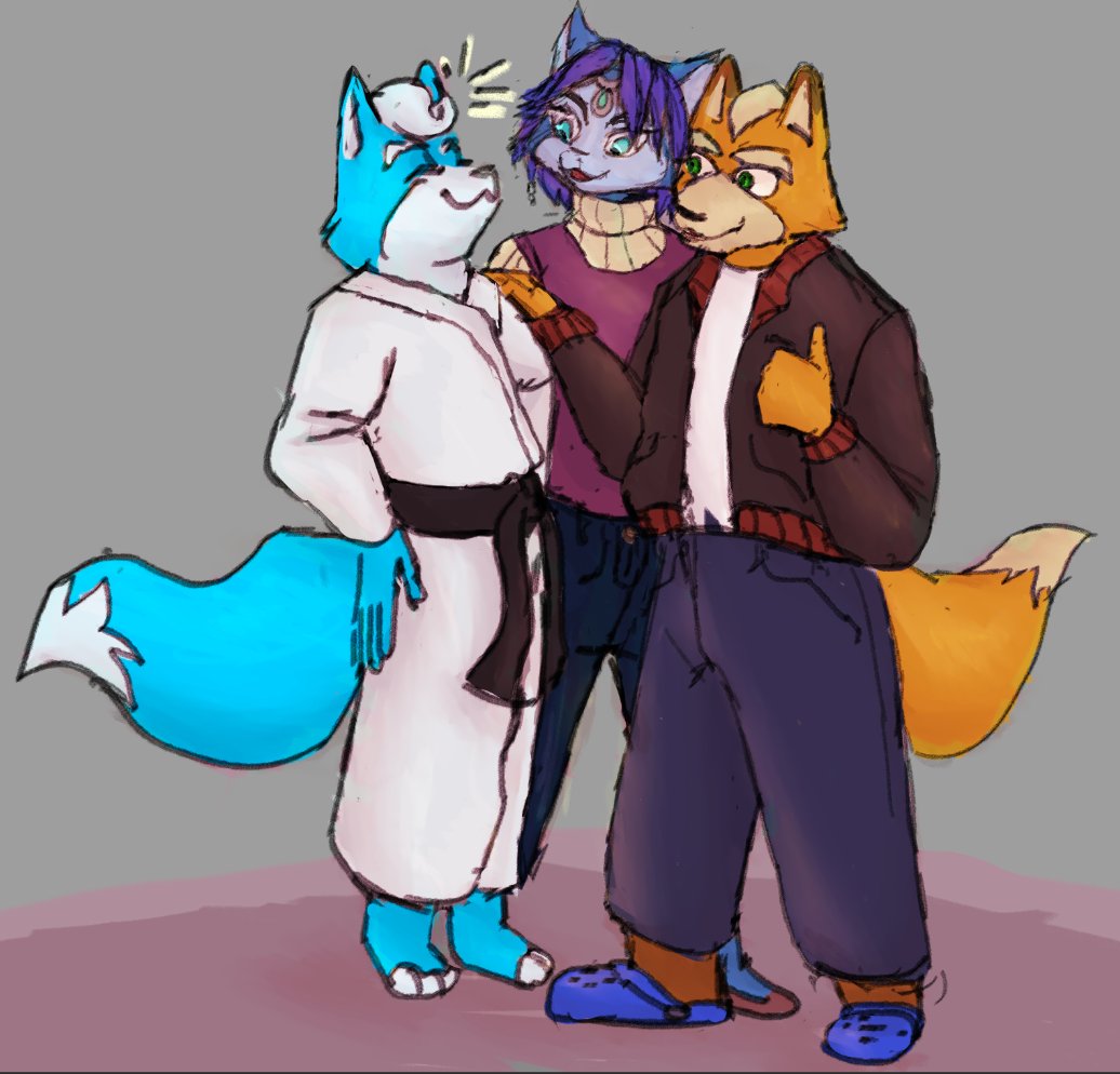 Fox Mccloud And Krystal Marcus