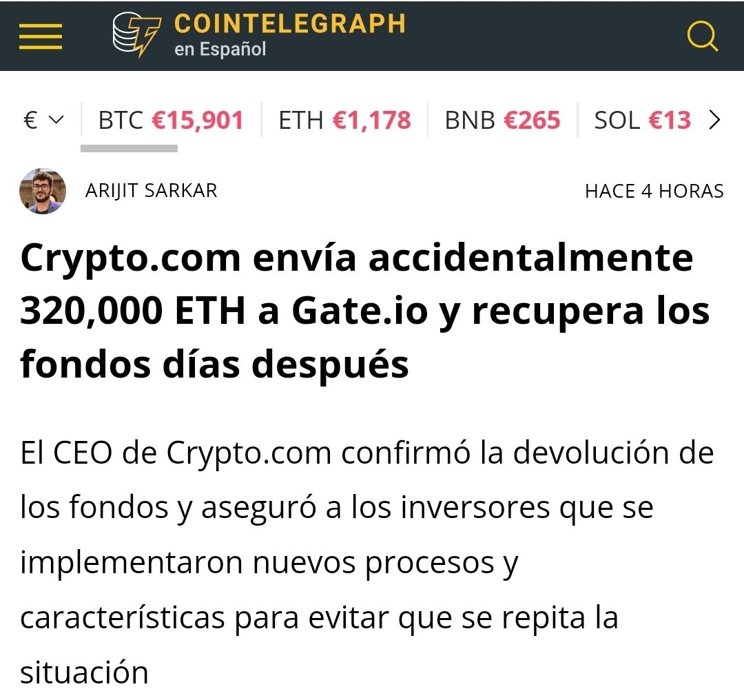 Finanzas Argy 🇦🇷 on Twitter: "🔴¿"Pruebas de reservas" en los exchanges de criptomonedas serán ...