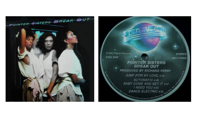 Theresa Marchione on Twitter: "THE POINTER SISTERS "Break Out" Vinyl Album - Planet Records ...