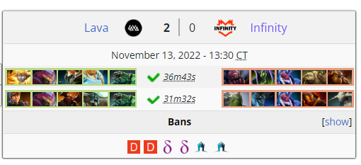 Chompix on Twitter: "#SADota 🎉Lava Esports advances to the main event at the Claro Gaming APU ...