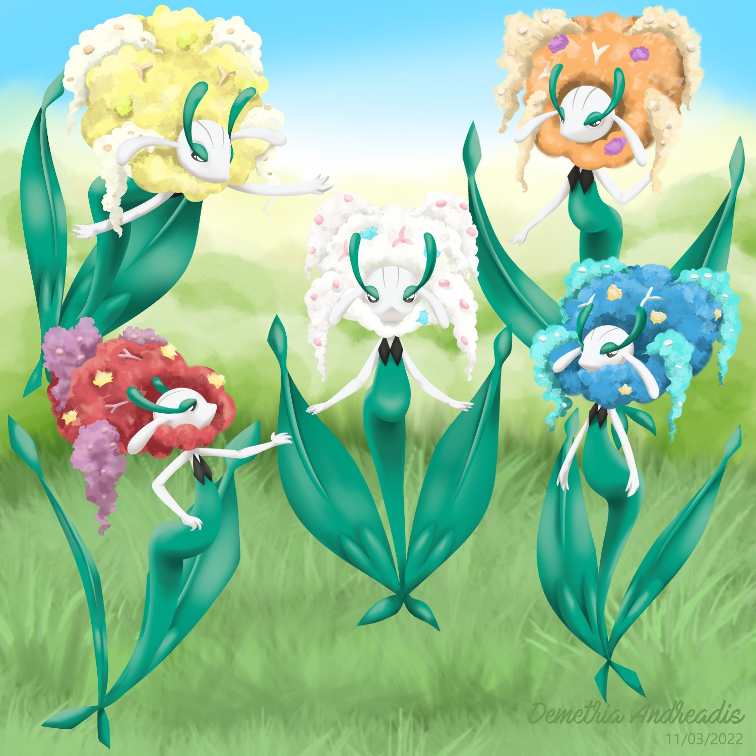Pokemon Florges Shiny