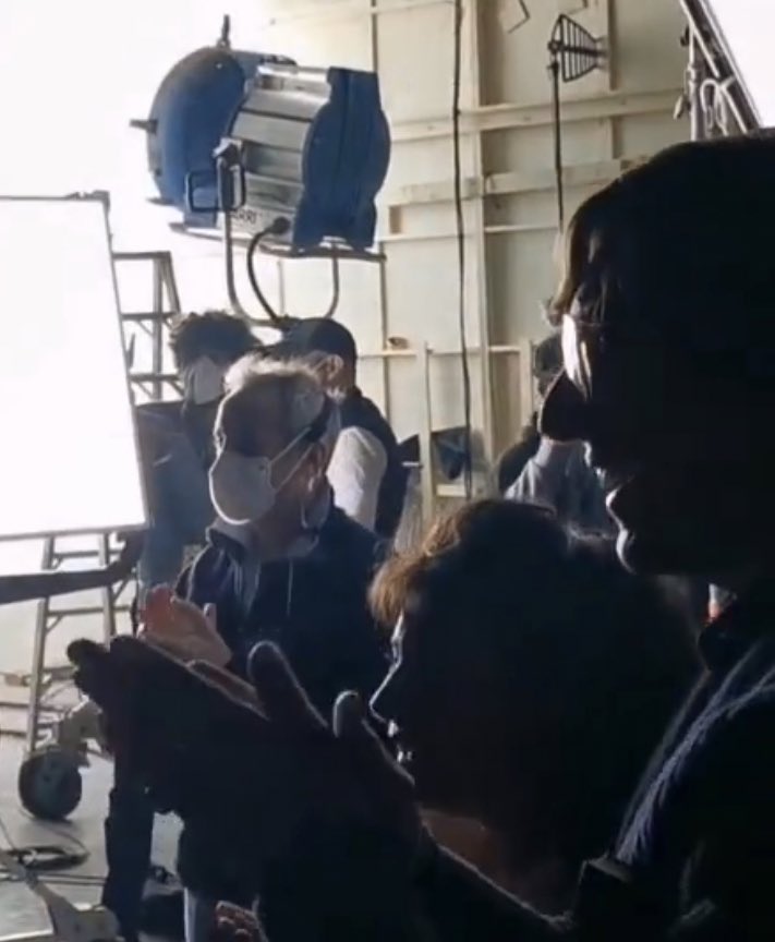 Adam Driver Central on Twitter: "NEW House of Gucci behind the scenes with Adam Driver, Lady ...