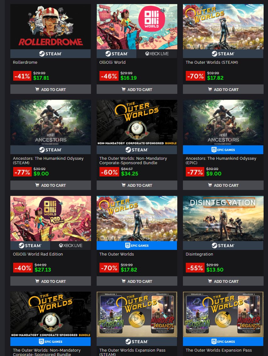 Wario64 on Twitter: "GMG Black Friday Sale: https://bit.ly/3Euz1ar 2K https://bit.ly/3g53H8K ...