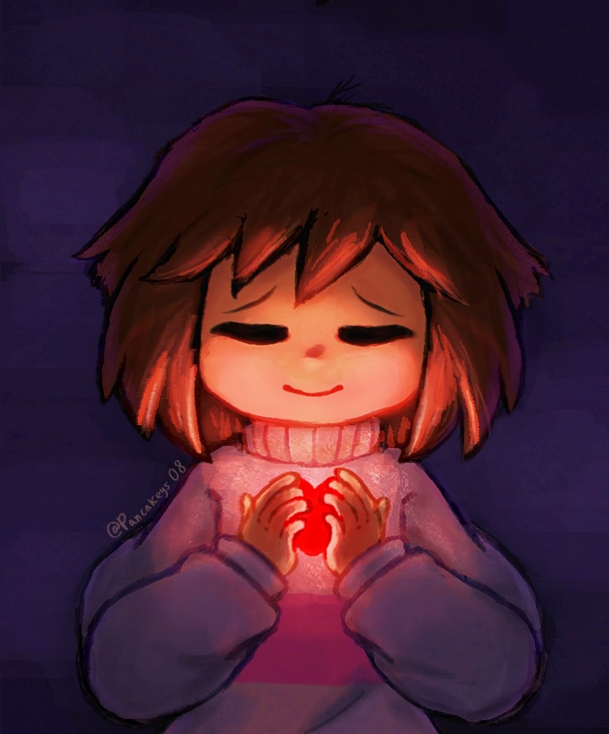 Pkeys 🥞 on Twitter: "#undertale #frisk #undertaleFanart umm lil portrait bye https://t.co ...